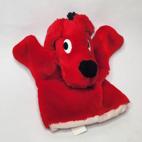 Toys | Vintage Clifford The Big Red Dog Plush Hand Puppet | Poshmark